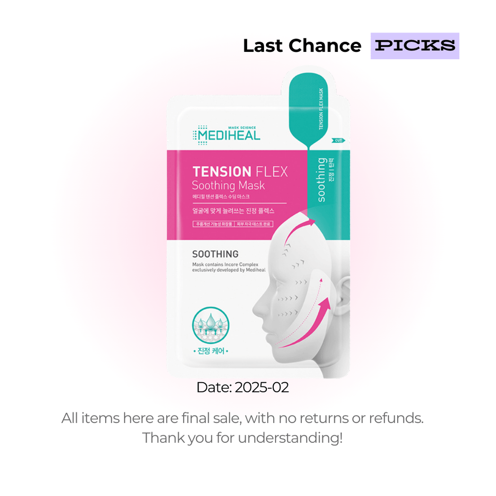 Mediheal Tension Flex Soothing Mask 10 sheets (Clearance) - Mediheal | Kiokii and...