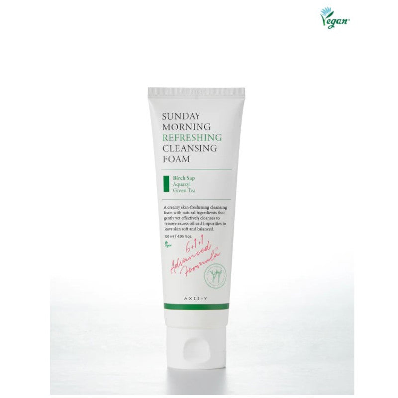 AXIS-Y Sunday Morning Refreshing Cleansing Foam 120ml | Kiokii and...