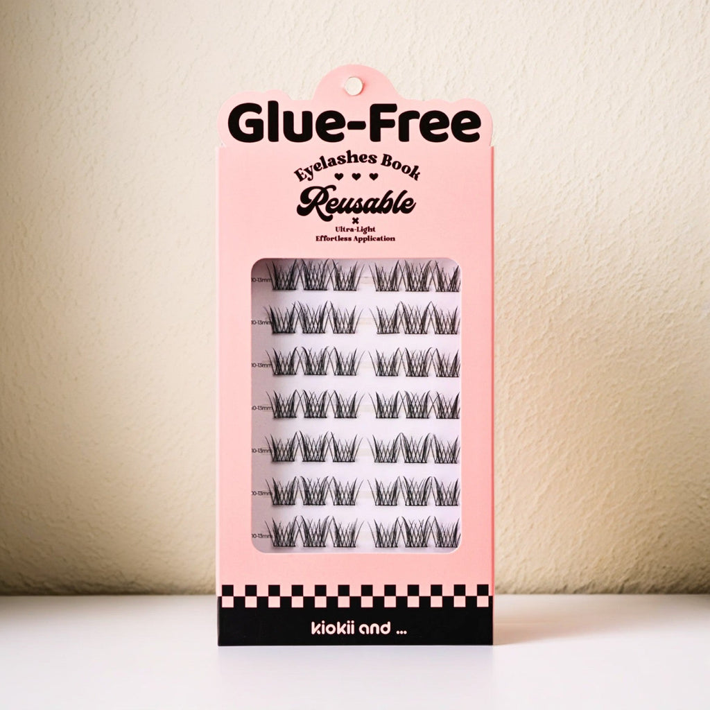 Eyelashes Book Cluster Lashes - Voluminous Drama 10mm-13mm - Kiokii and ...