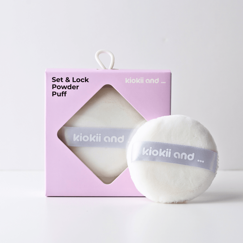 Kiokii Set & Lock Powder Puff 1pcs – Kiokii and...