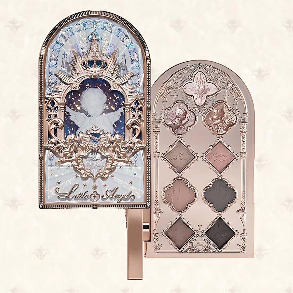 Little Angel Nine-Color Eyeshadow Palette 01 Eden's Angel - Flower ...