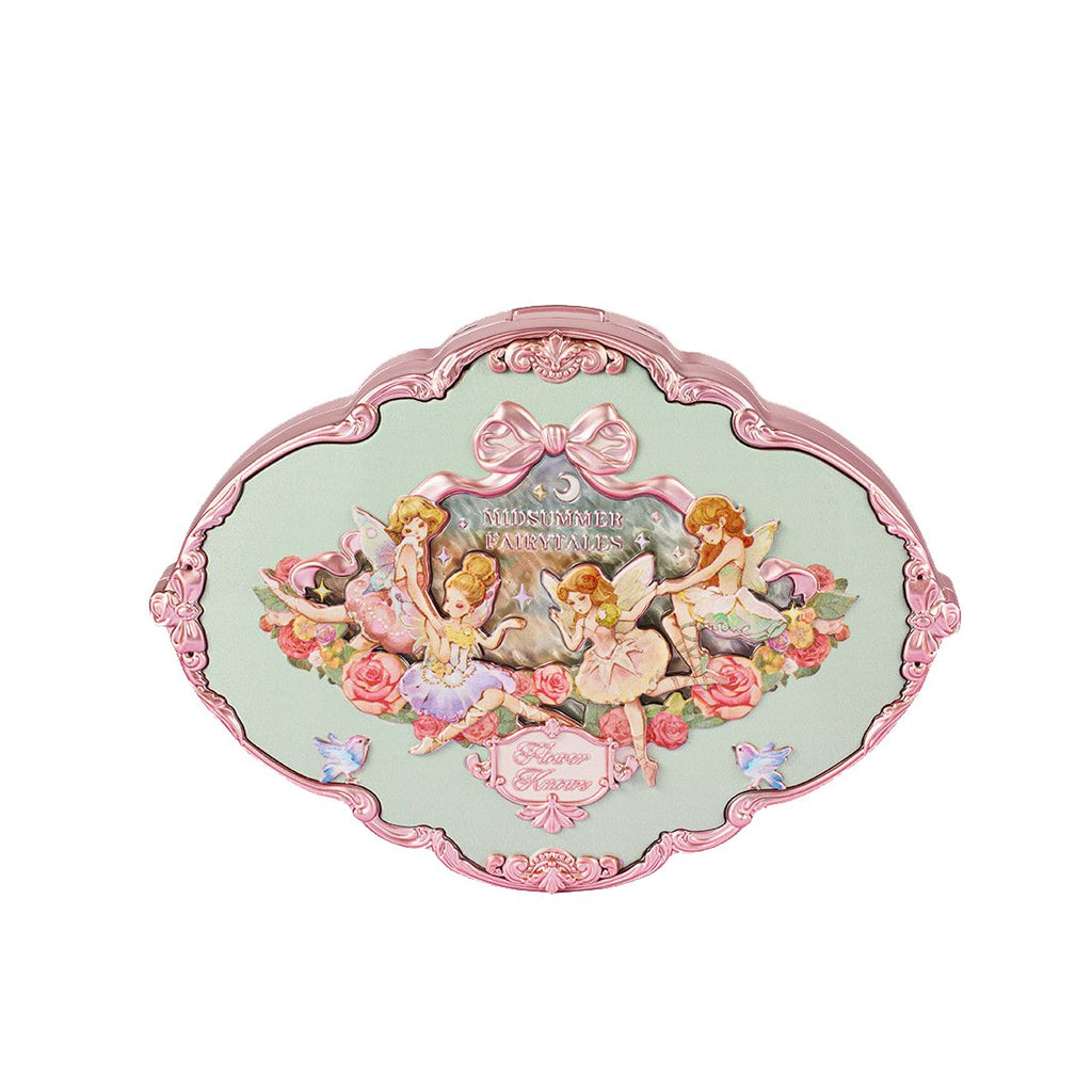 Flower Knows Midsummer Fairytales Collection Embossed Five-Color Makeu ...