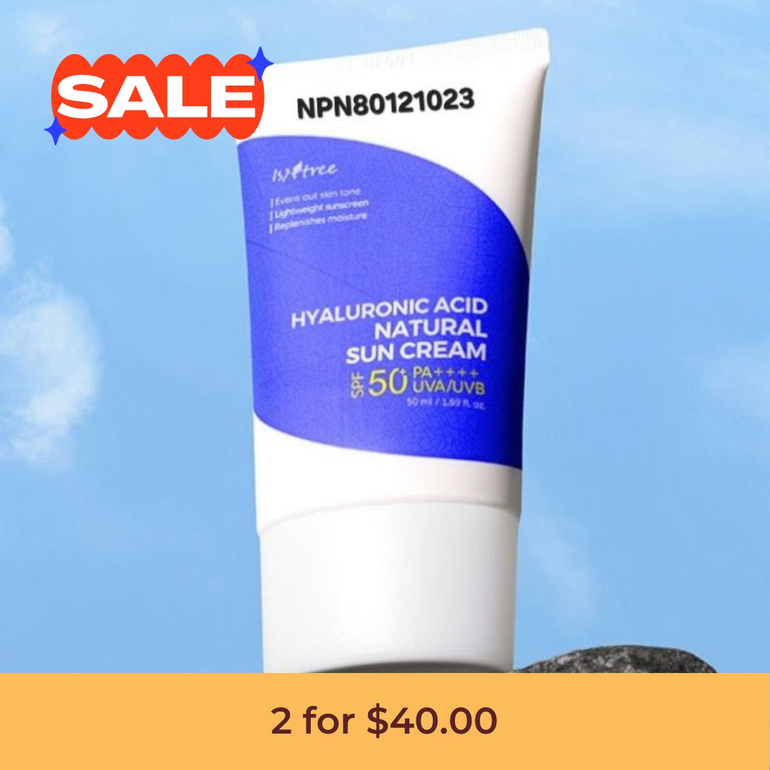 Isntree Natural Sun Cream - Isntree | Kiokii and...