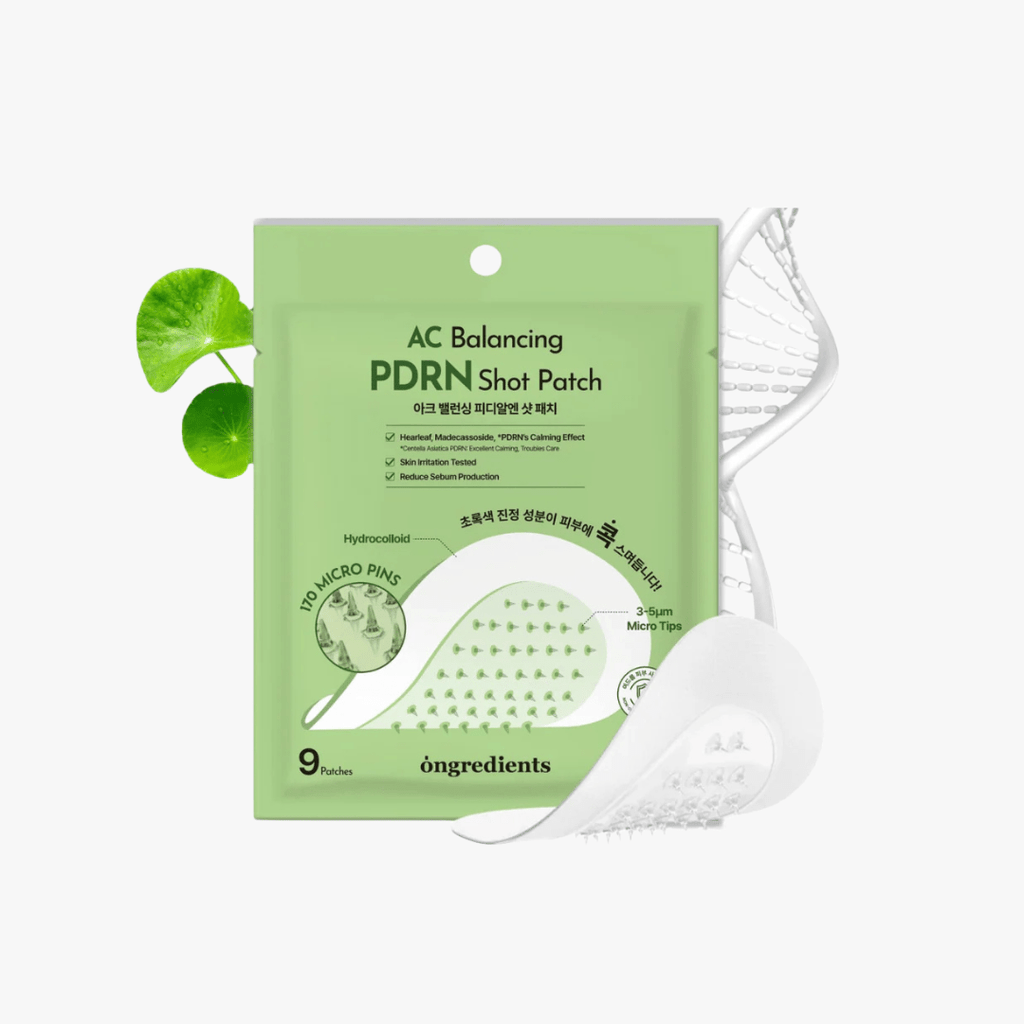 Ongredients AC Balancing PDRN Shot Patch (9 Patches) – Kiokii and...