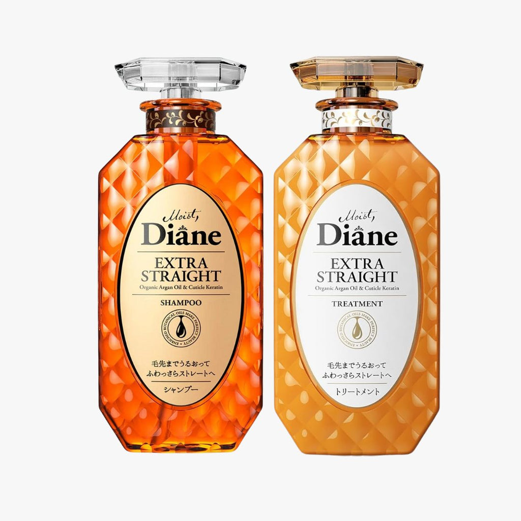 Moist Diane Perfect Beauty Extra Smooth & Straight Shampoo/Treatment ...