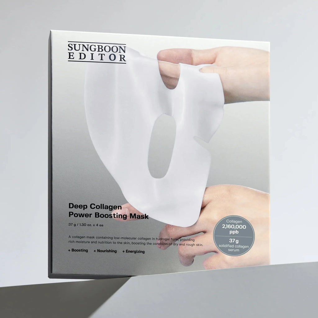 Sungboon Editor Deep Collagen Power Boosting Mask 4pcs – Kiokii and...