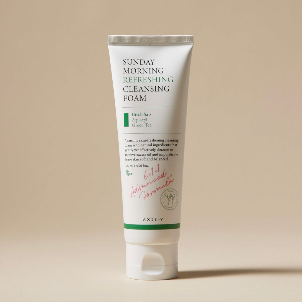 AXIS-Y Sunday Morning Refreshing Cleansing Foam 120ml - AXIS-Y | Kiokii ...