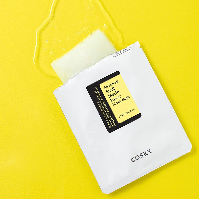COSRX Advanced Snail Mucin Mask (2 Sizes) – Kiokii and...