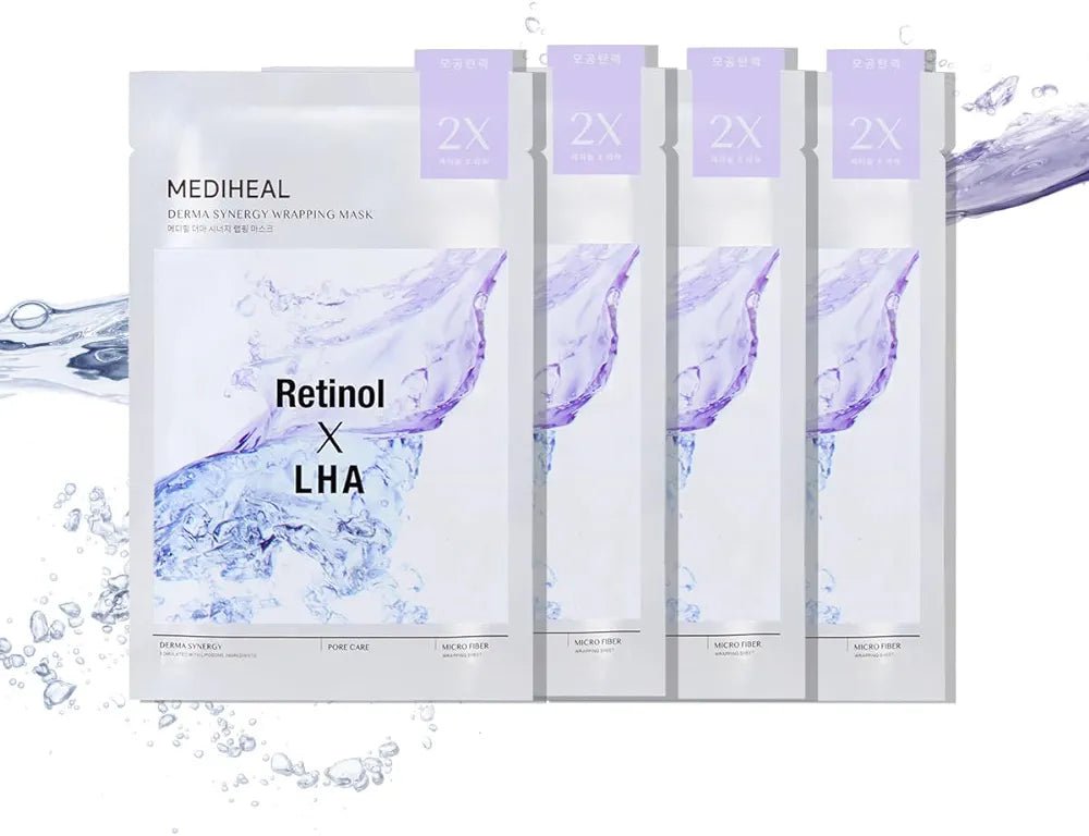 Derma Synergy Wrapping Mask Mask Pore 10pcs - Mediheal | Kiokii and...