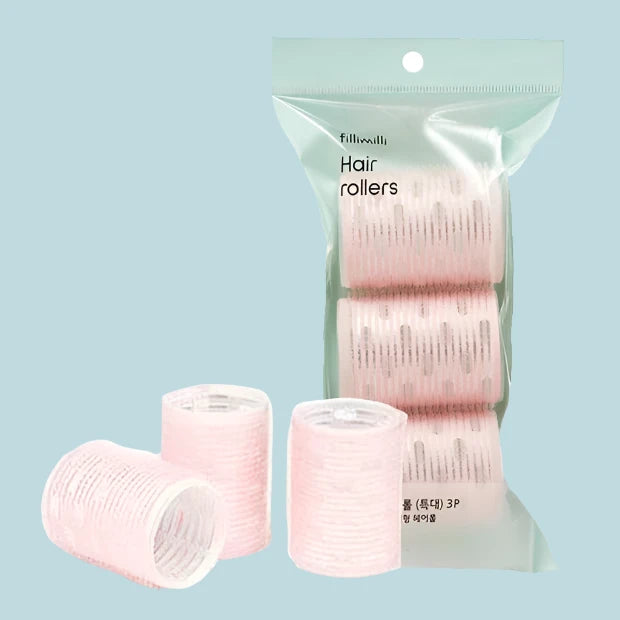 Fillimilli Hair Rollers Blue XL 3pcs - Olive Young | Kiokii and...